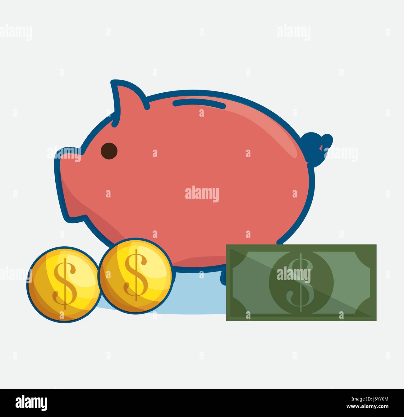 Money-related objects design Stock Vector Image & Art - Alamy