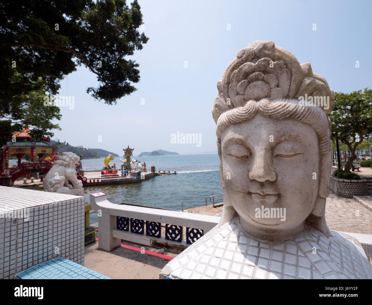 Tin Hau Temple park, Repulse Bay, Hong Kong Stock Photo - Alamy