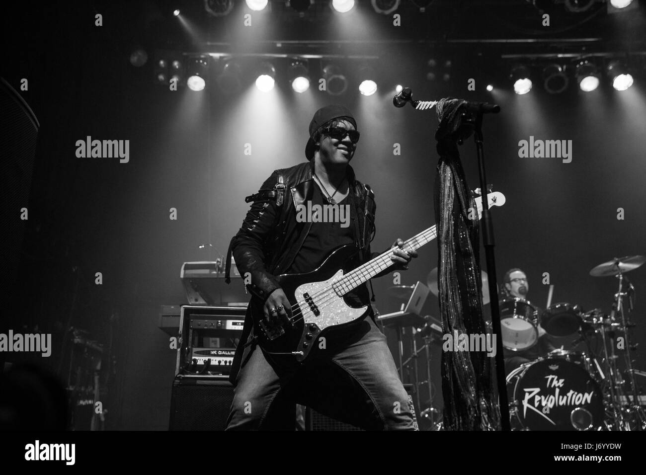 Bassist Brownmark of The Revolution, Prince's 80's backing band ...