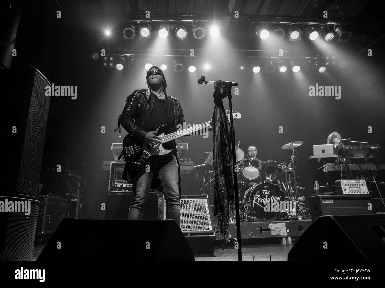 Bassist Brownmark of The Revolution, Prince's 80's backing band ...