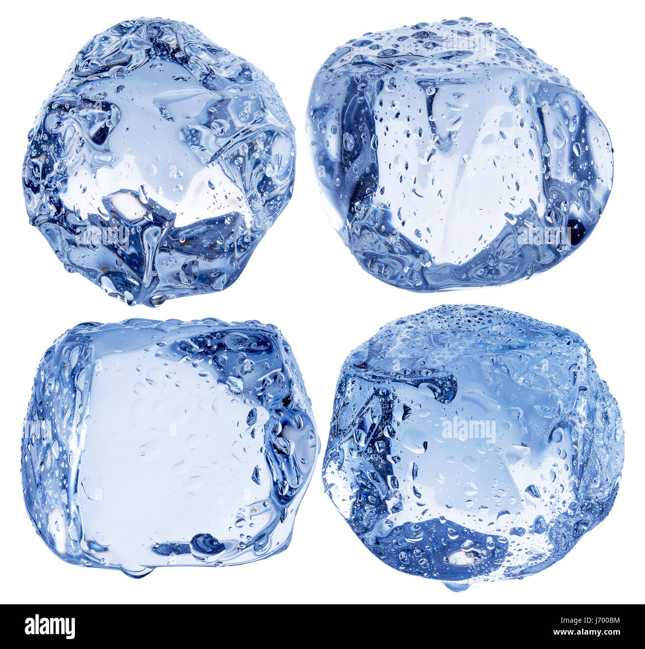 Blue watercolor background ice Cut Out Stock Images & Pictures - Alamy