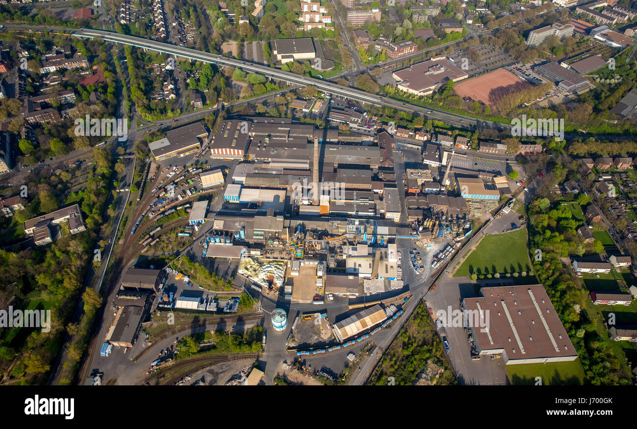 Duisburg zinc metallurgy and sulfur chemistry hi-res stock photography ...