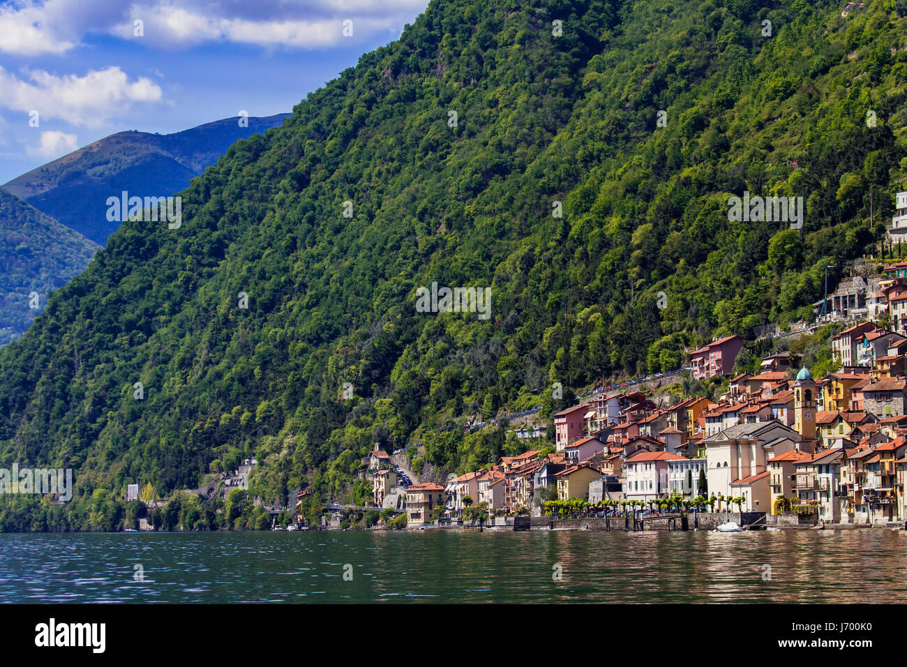 View at Colonno at Lake Como,Italy Stock Photo - Alamy