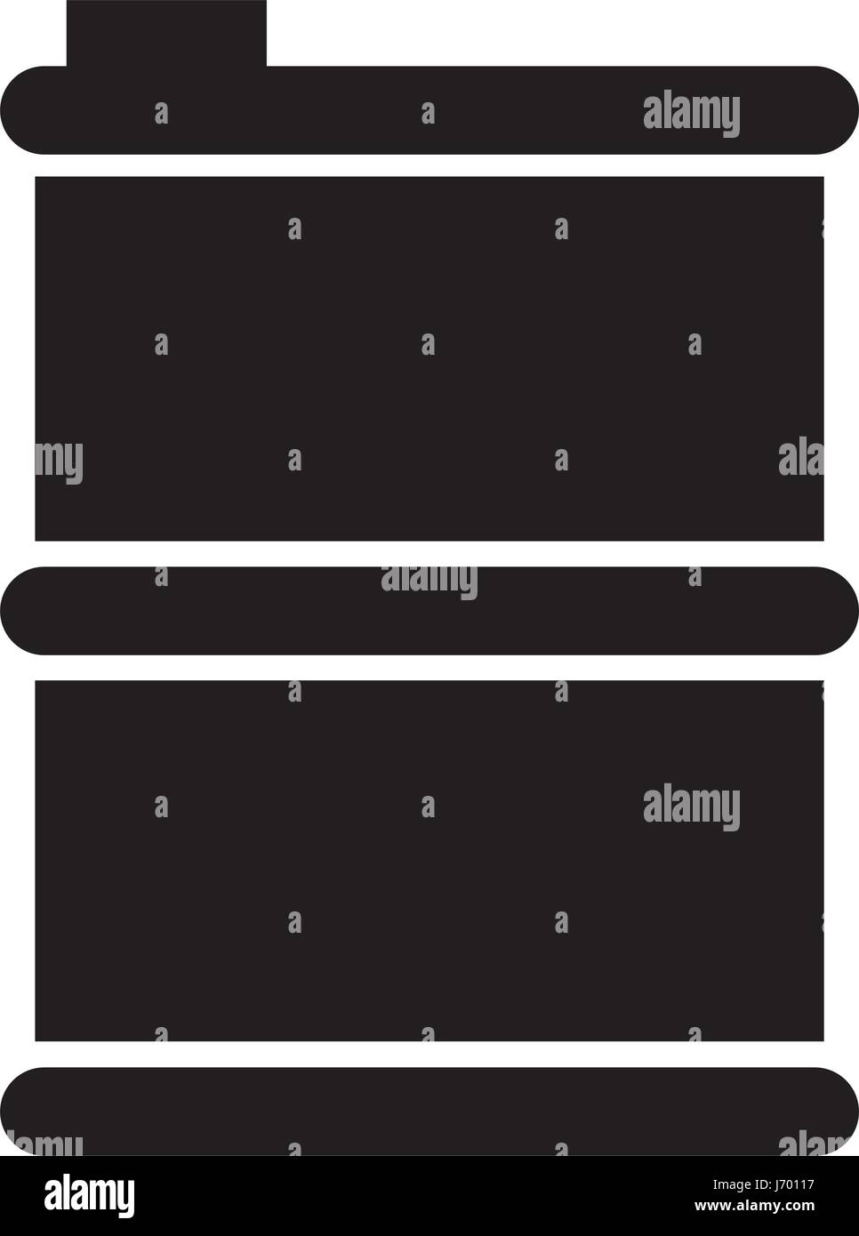 metalic tank isolated icon Stock Vector Image & Art - Alamy
