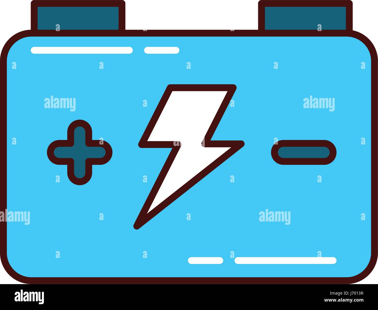 Starter generator battery Stock Vector Images - Alamy