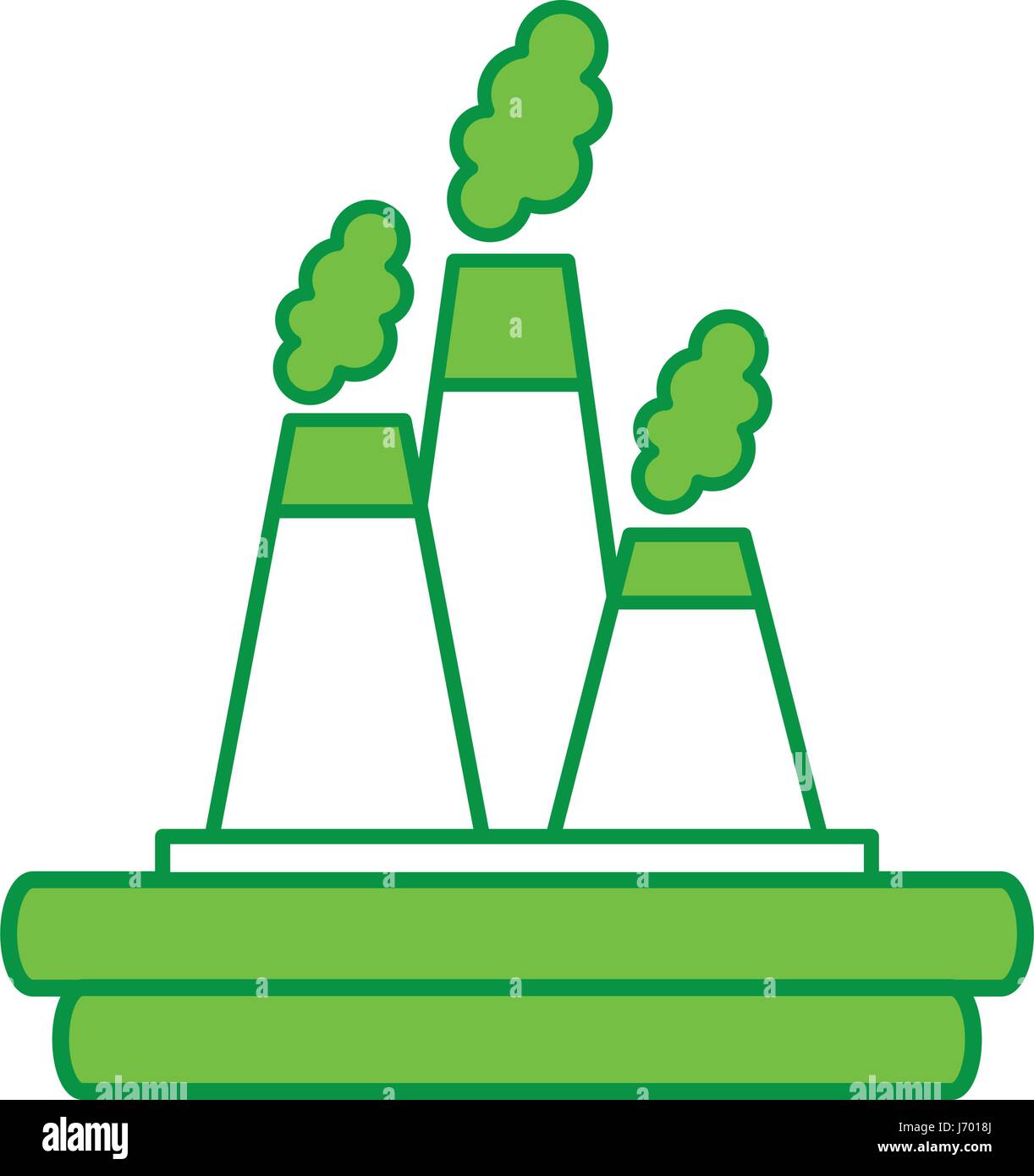 factory industry chimney icon Stock Vector Image & Art - Alamy