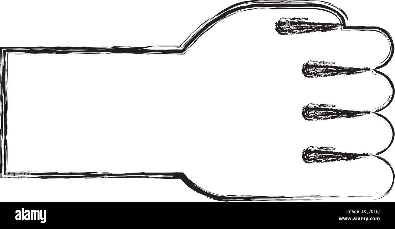 hand human fist icon Stock Vector Image & Art - Alamy