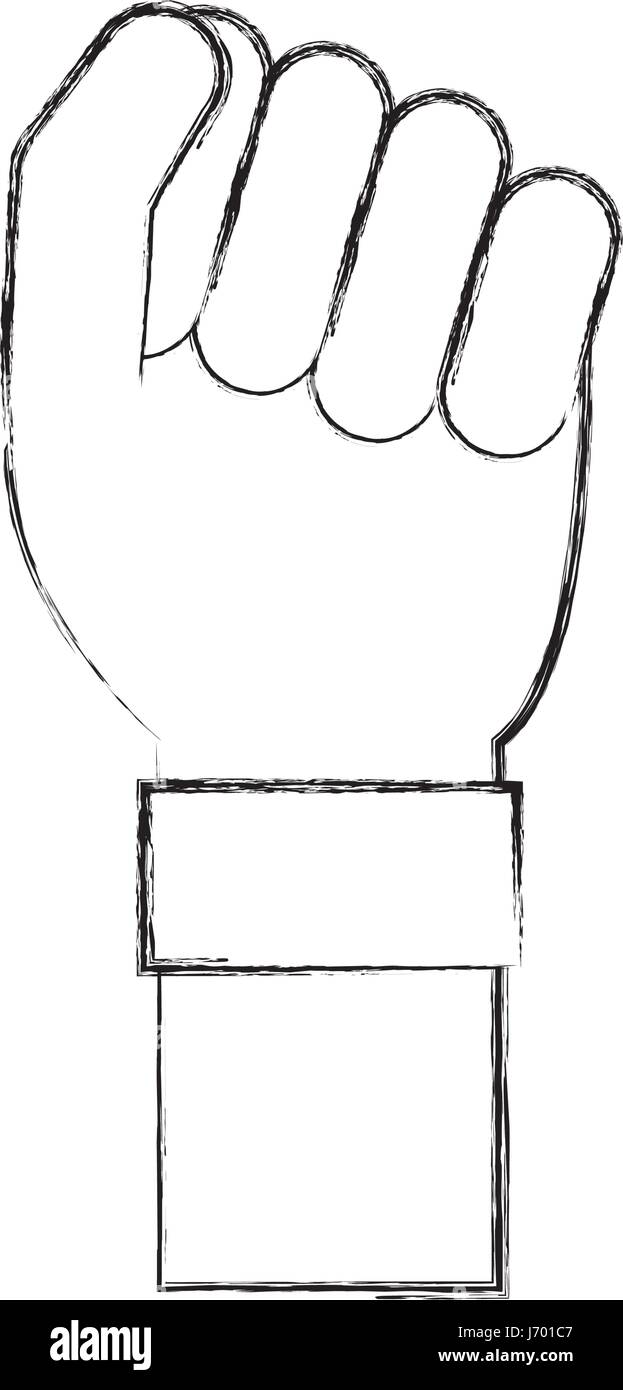 hand human fist icon Stock Vector Image & Art - Alamy