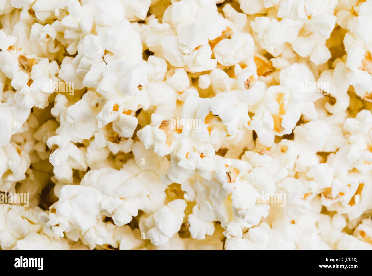 closeup on fresh natural popcorn as background. Delicious popcorn Stock ...