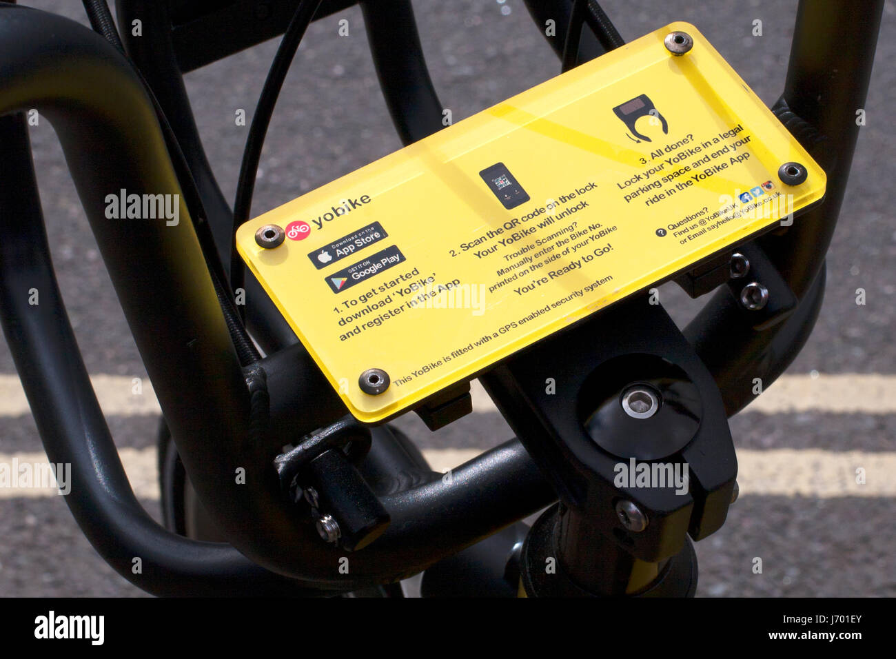 YoBike in Bristol Stock Photo - Alamy