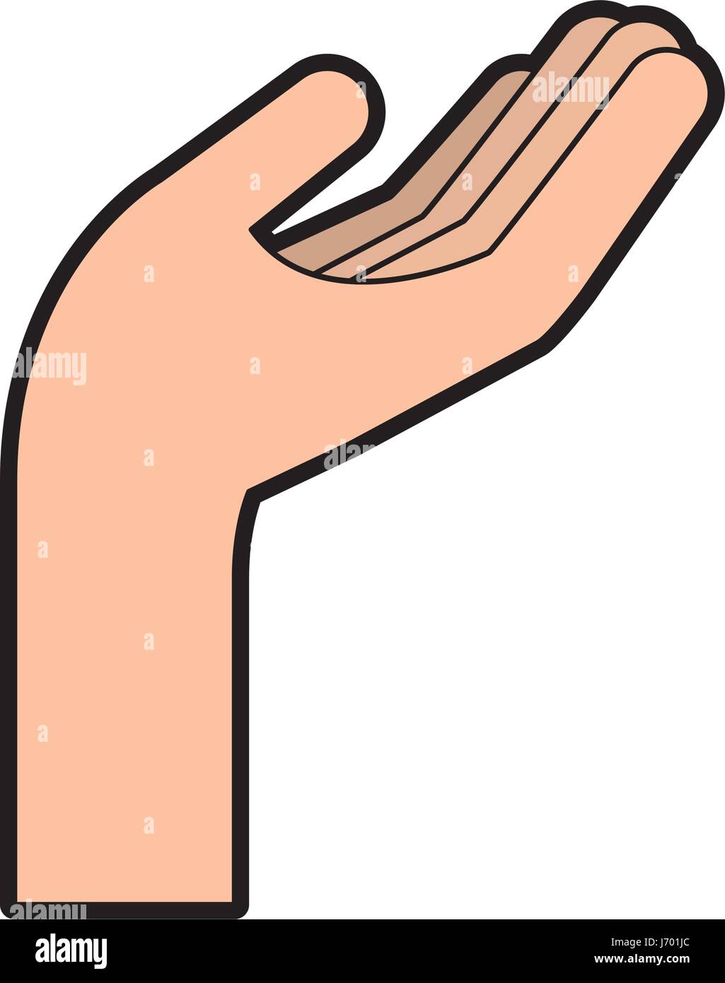 hand human asking icon Stock Vector Image & Art - Alamy