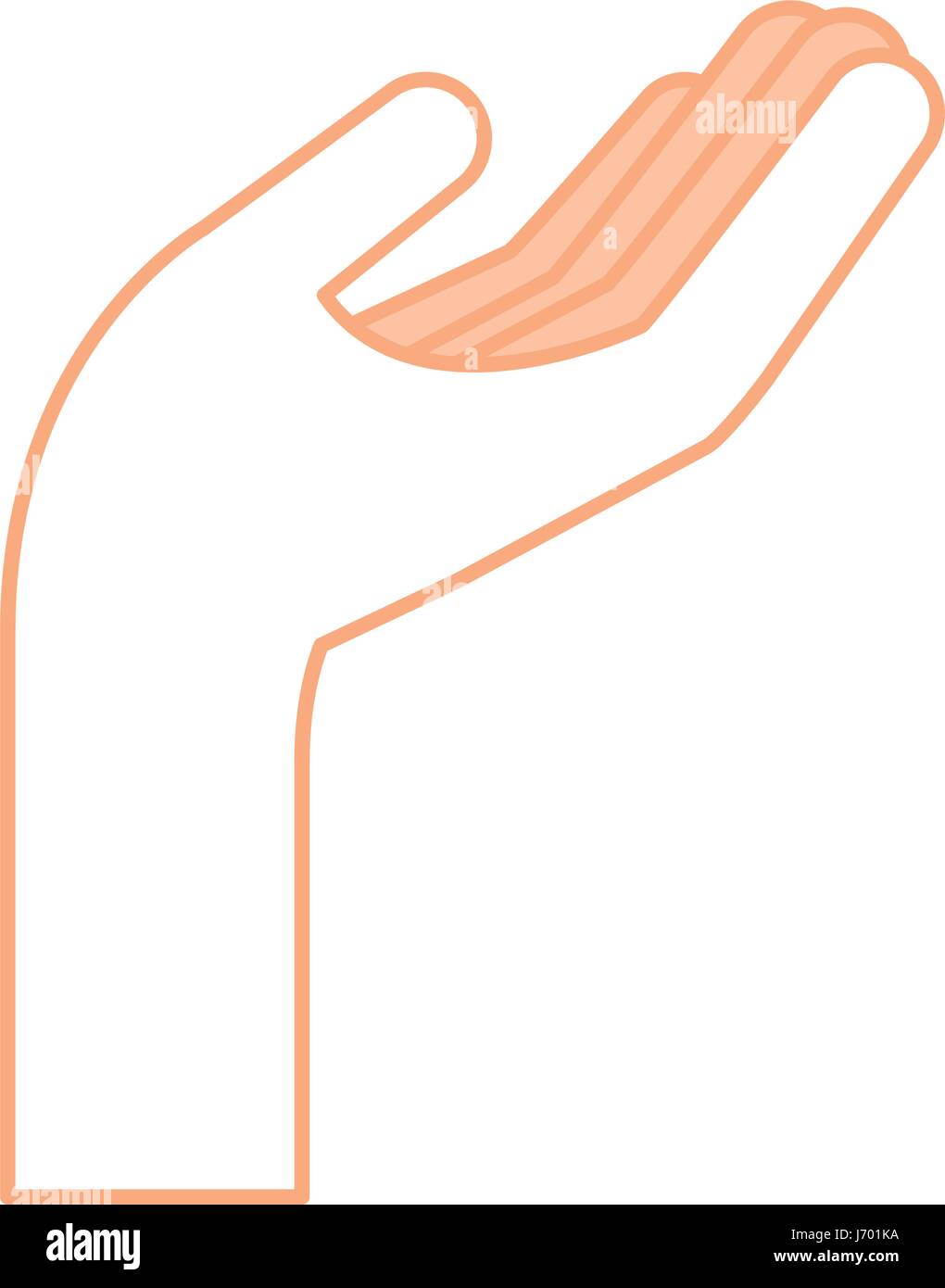 hand human asking icon Stock Vector Image & Art - Alamy