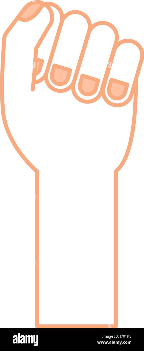 hand human fist icon Stock Vector Image & Art - Alamy
