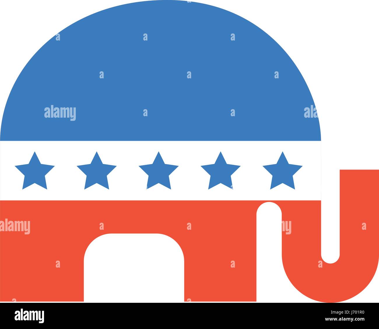 usa elephant symbol icon Stock Vector Image & Art - Alamy