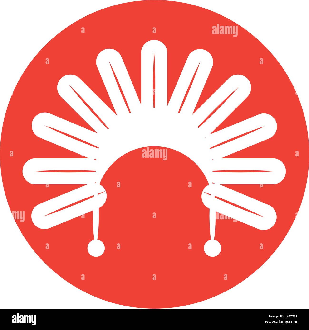 native American feather hat Stock Vector Image & Art - Alamy