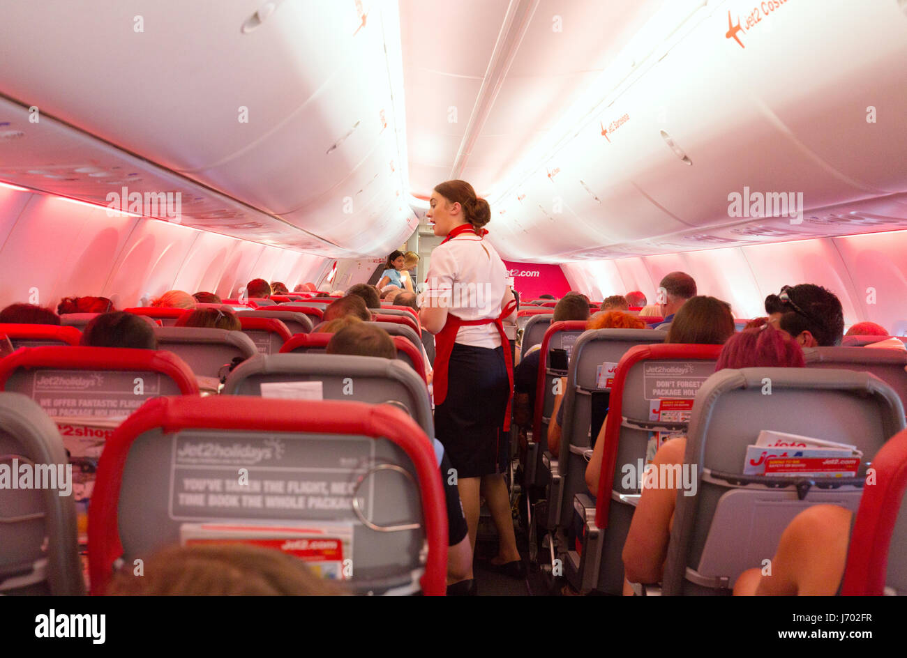Boeing 737 interior hi-res stock photography and images - Alamy