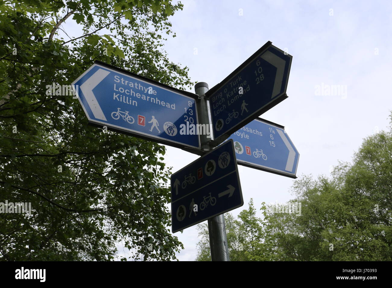 Callander cycle hi-res stock photography and images - Alamy