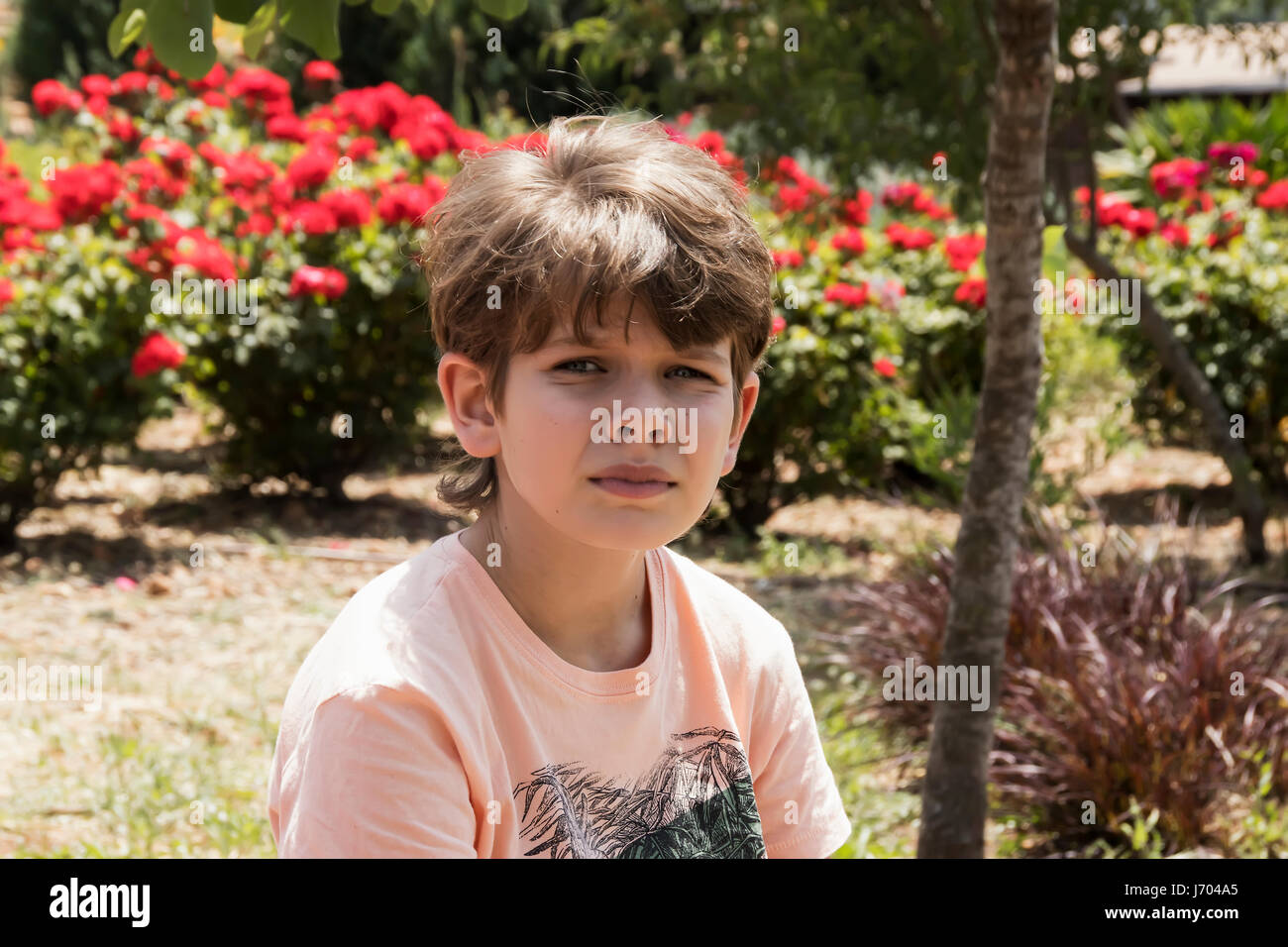Kid model face hi-res stock photography and images - Alamy