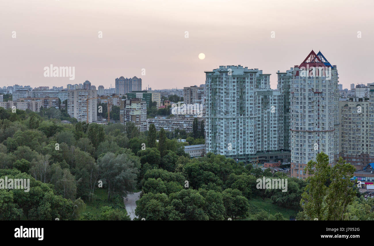 Moon cityscape hi-res stock photography and images - Alamy