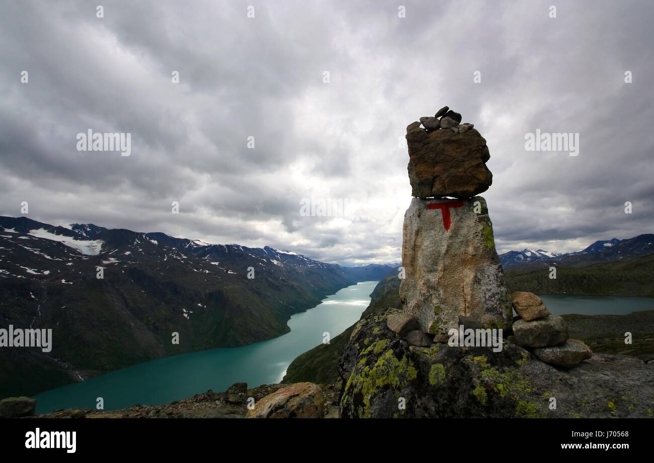 norway thunderstorm thundreous frowningly menacing salt water sea ocean ...