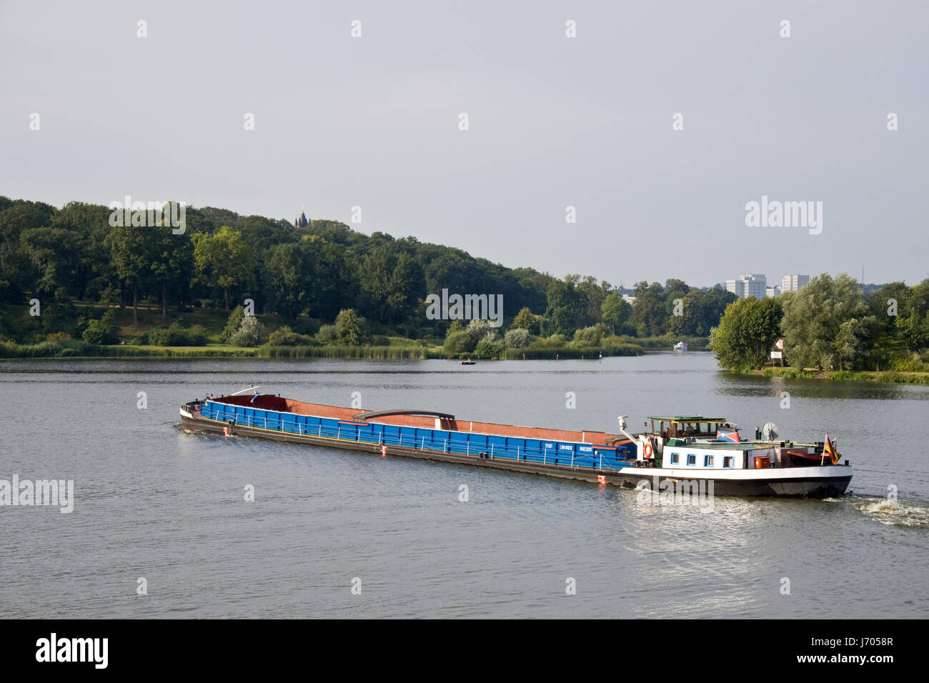 cargo ship potsdam Stock Photo - Alamy