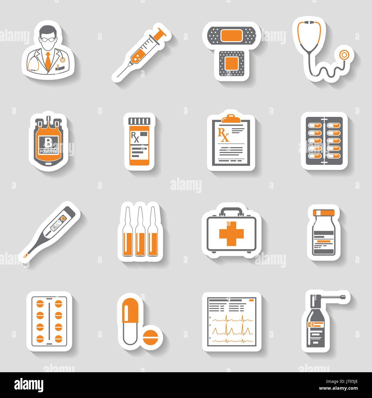 Medical sticker hi-res stock photography and images - Alamy