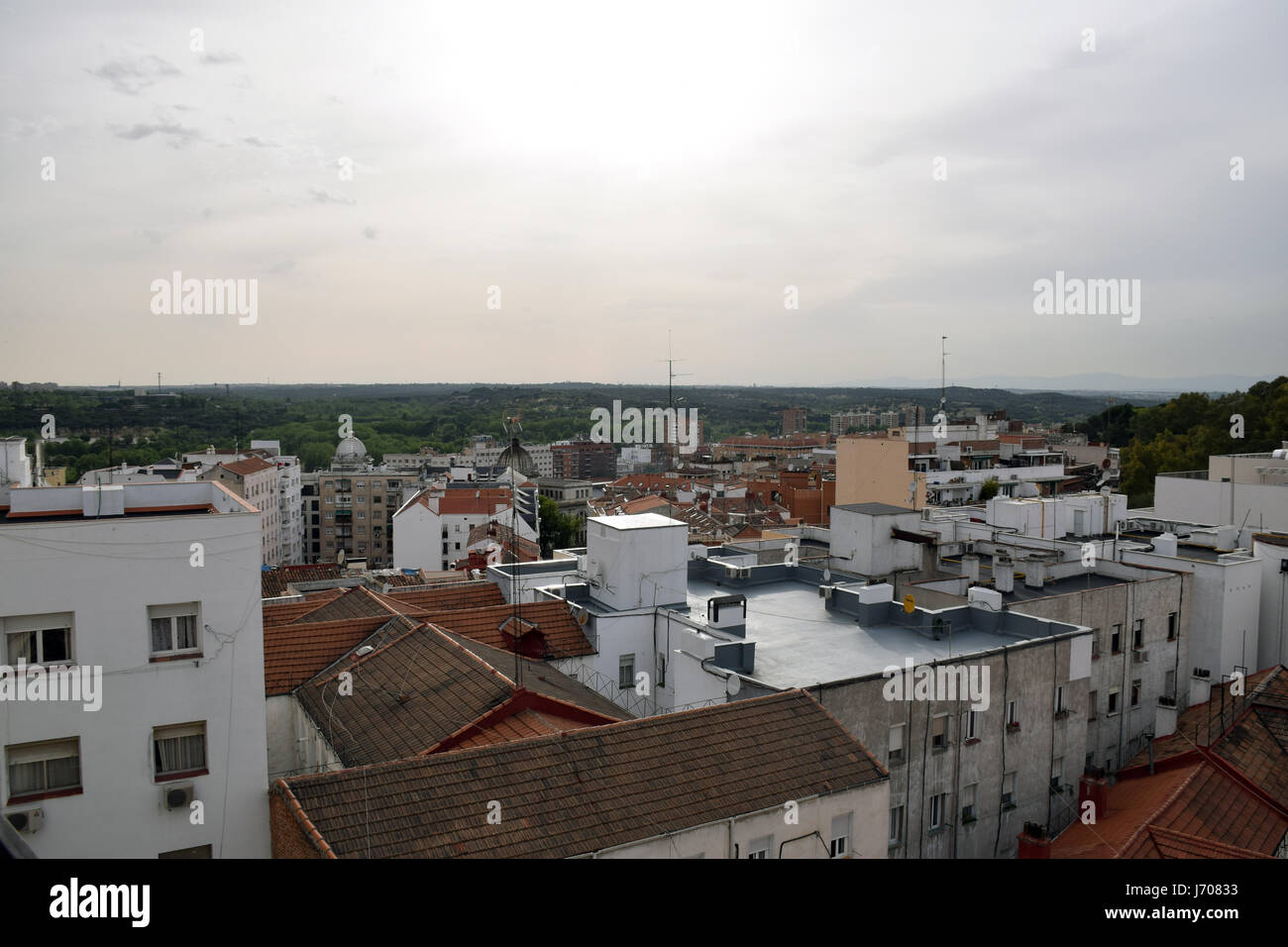Madrid housing, Spain Stock Photo - Alamy
