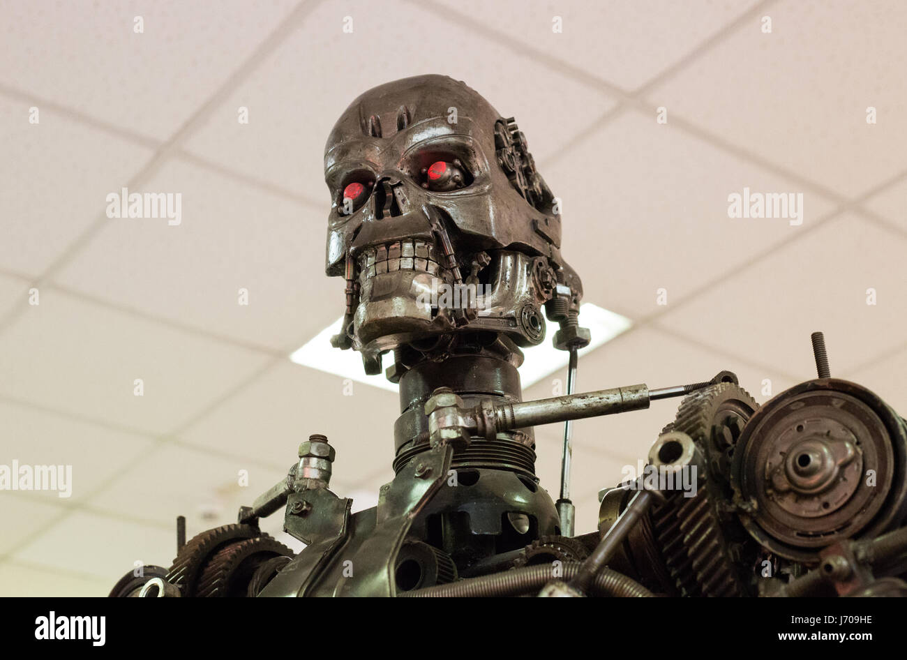 Killer robot illustration hi-res stock photography and images - Alamy