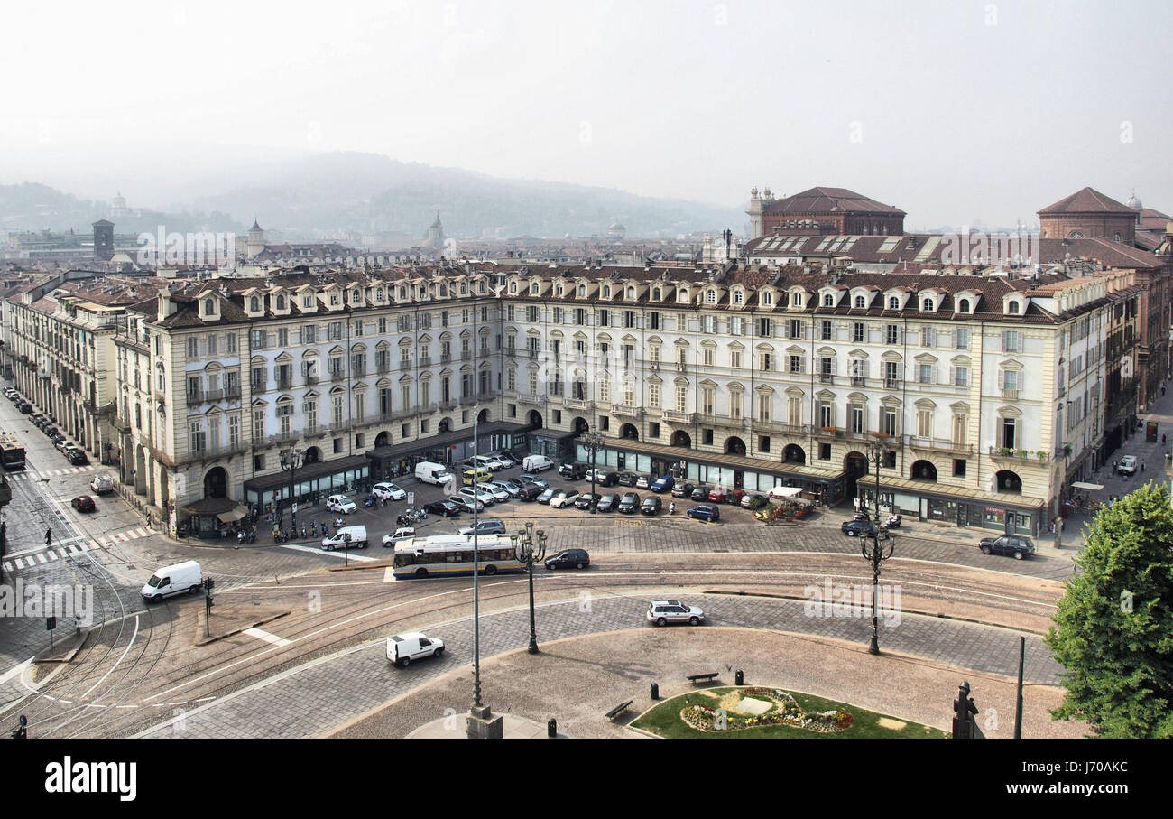 baroque square central piazza italy city town monument colour statue ...