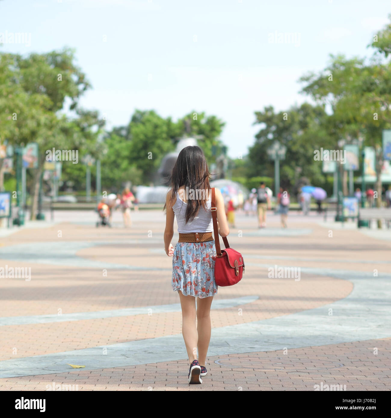 walk go going walking fashion female shopping street road girl girls ...