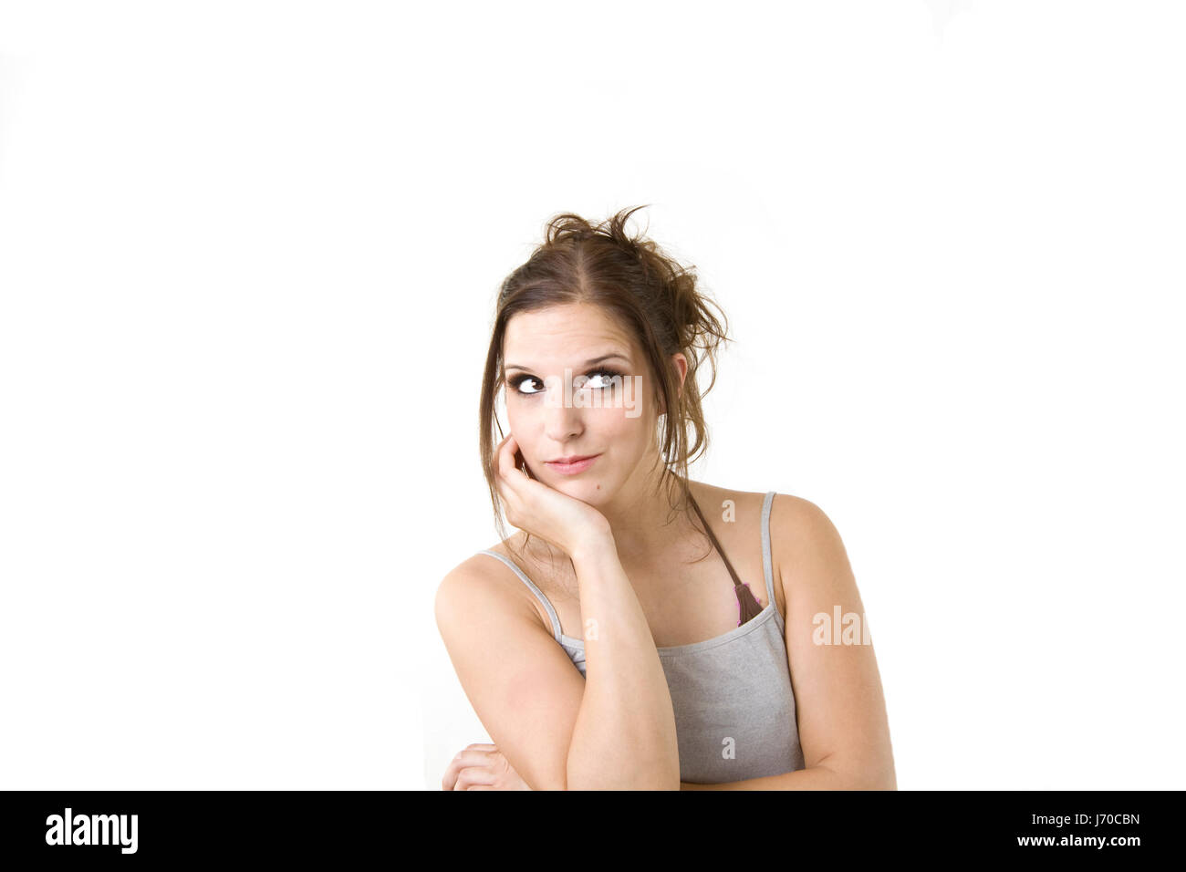 Strong woman act hi-res stock photography and images - Alamy