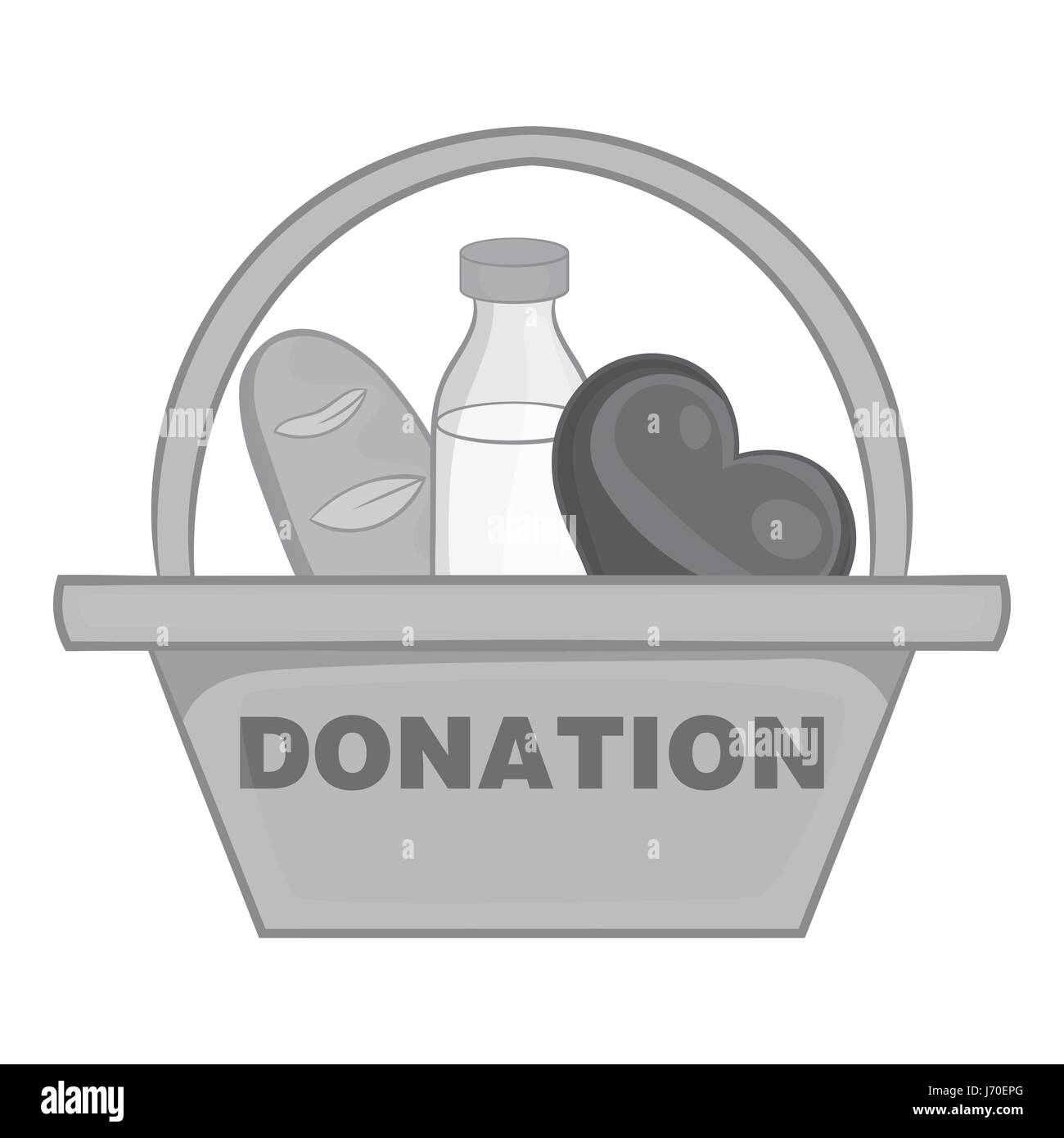 Receiving donations Stock Vector Images - Alamy
