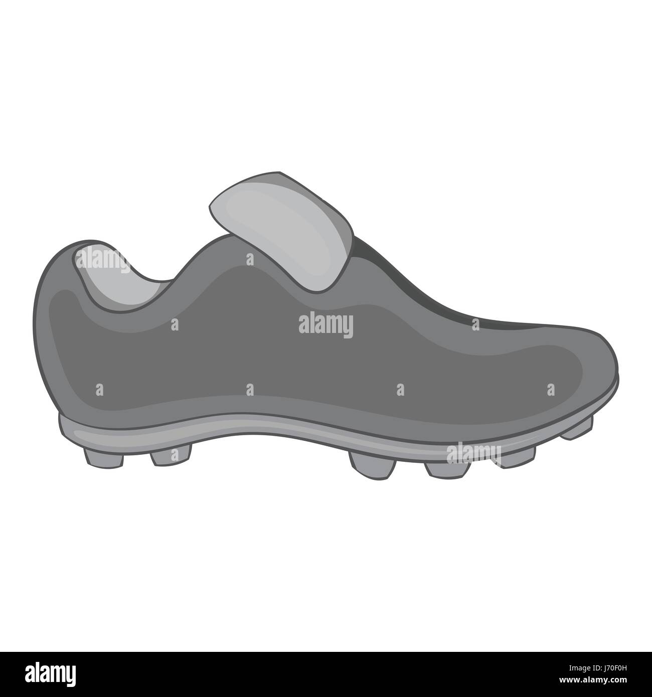 Football boots icon, black monochrome style Stock Vector Image & Art ...