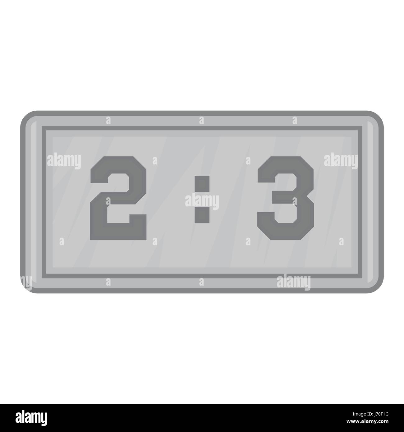 Counting score numbers Stock Vector Images - Alamy