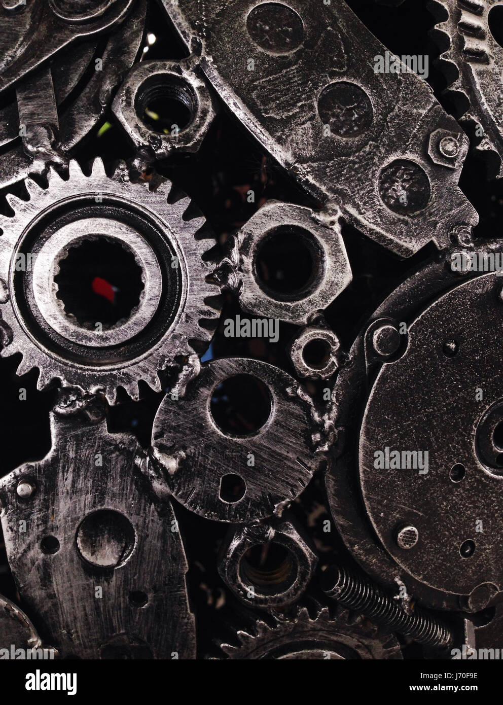 Scrap metal steel textures and patterns creative designs Stock Photo ...