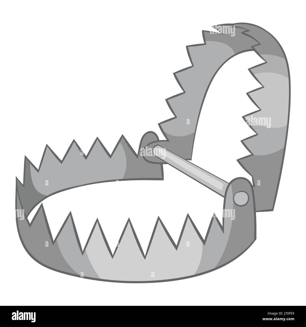 Trap icon, black monochrome style Stock Vector Image & Art - Alamy