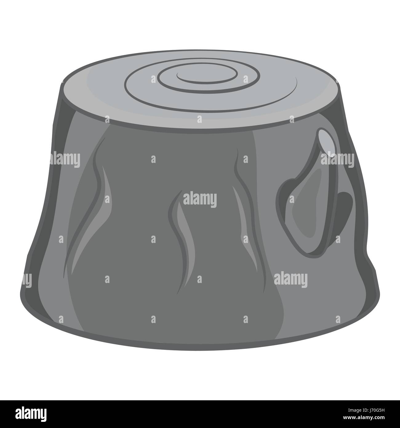 Stump icon, black monochrome style Stock Vector Image & Art - Alamy