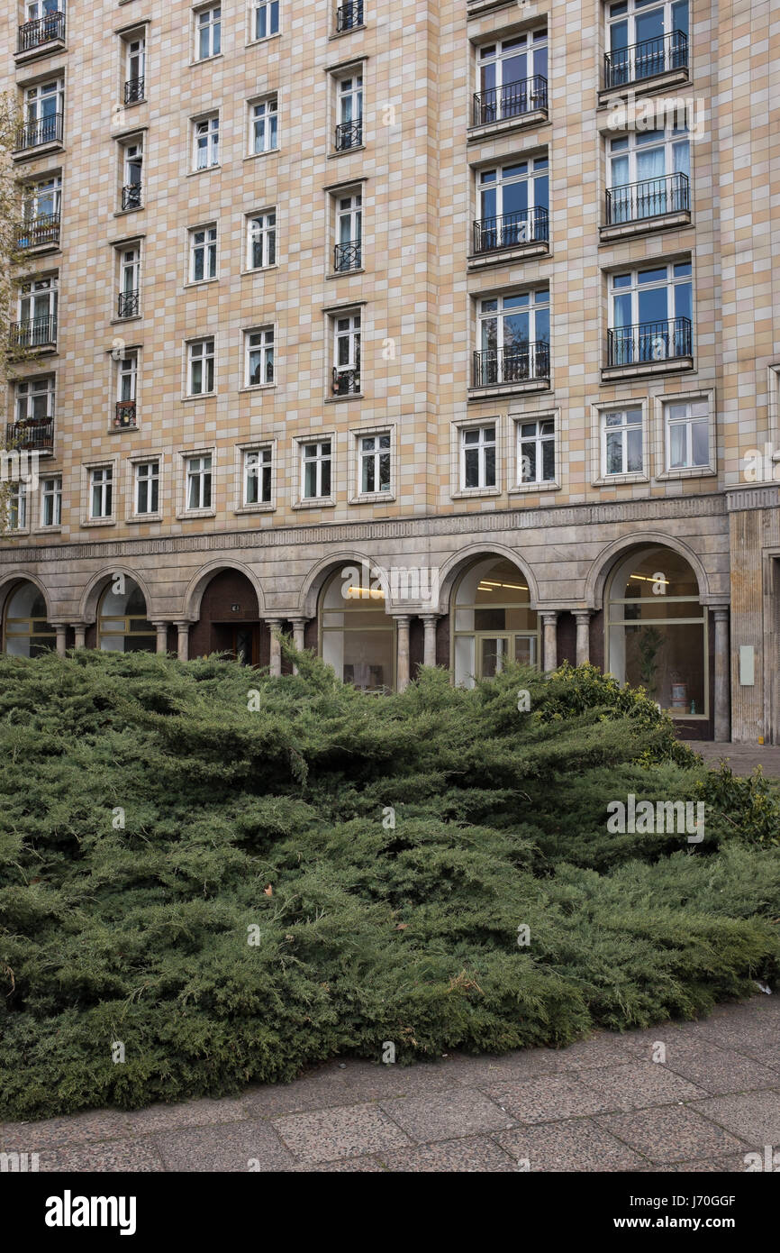 Berlin, April 26th: Detail of the Former "Haus Berlin" (German for ...