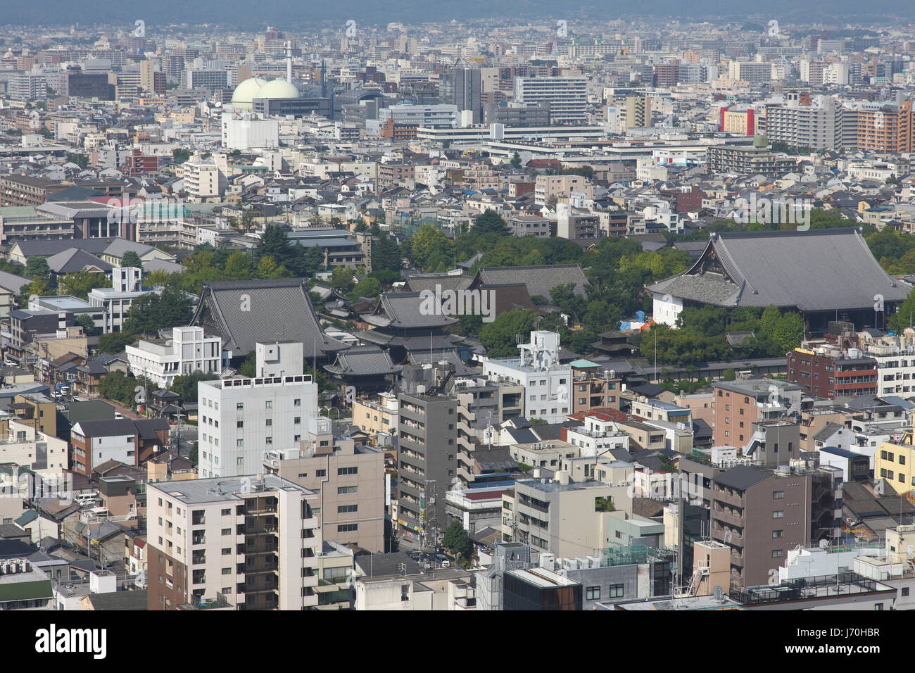 Large view of kyoto city hi-res stock photography and images - Alamy