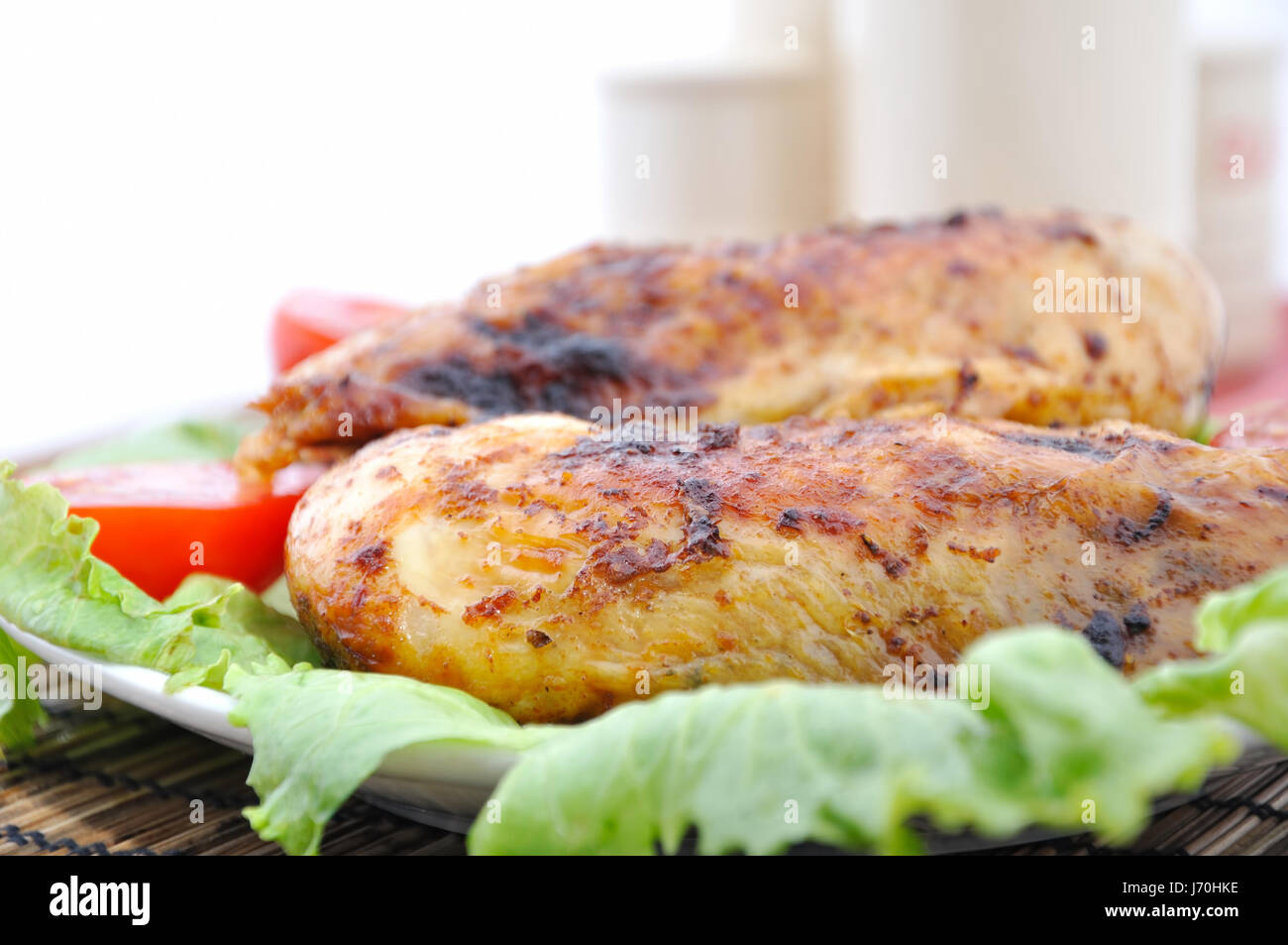 diet chicken vegetables drumsticks grill radiator grille roasted ...