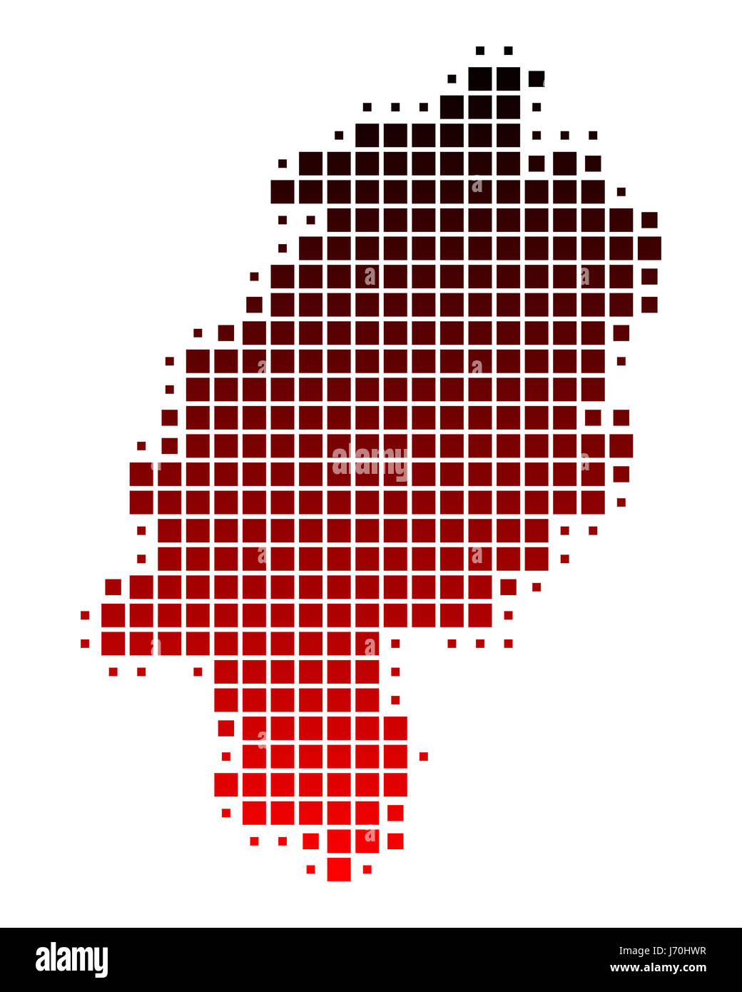 map of hesse Stock Photo - Alamy