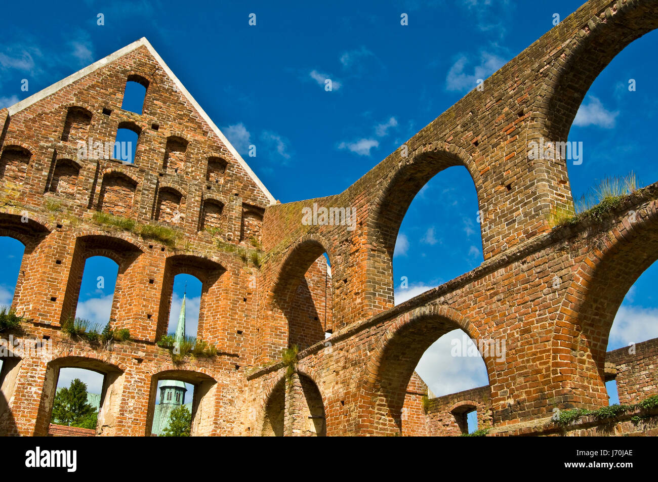 germany german federal republic ruin monastery bad peccant wickedly ...