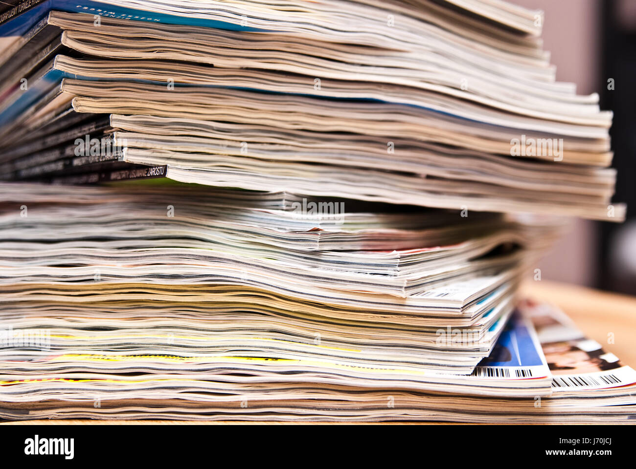 newspaper journal brochure magazine news stack periodical periodic ...