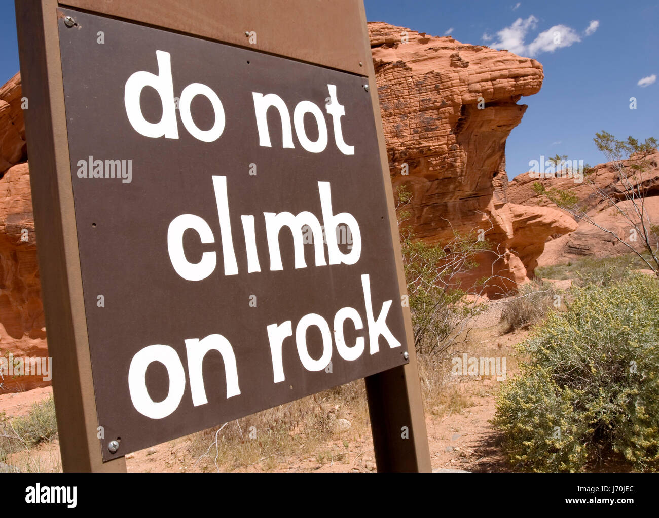park nevada hiking state sign mountain red nature travel desert ...