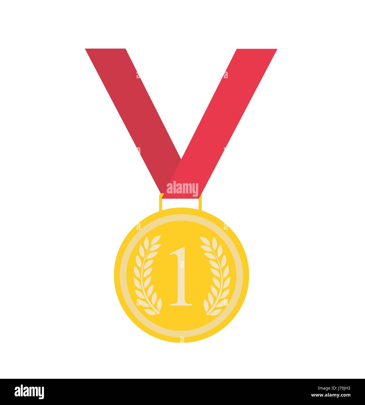 gold medal vector illustration Stock Vector Image & Art - Alamy