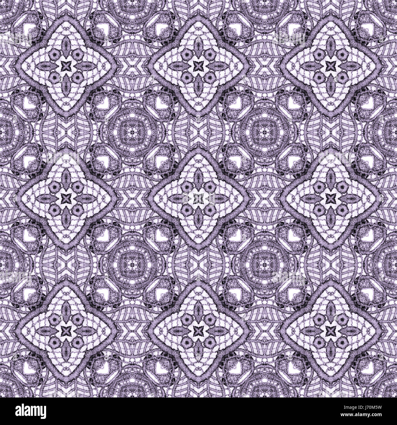 Seamlessly repeating lace pattern, digital collage from crocheted lace ...
