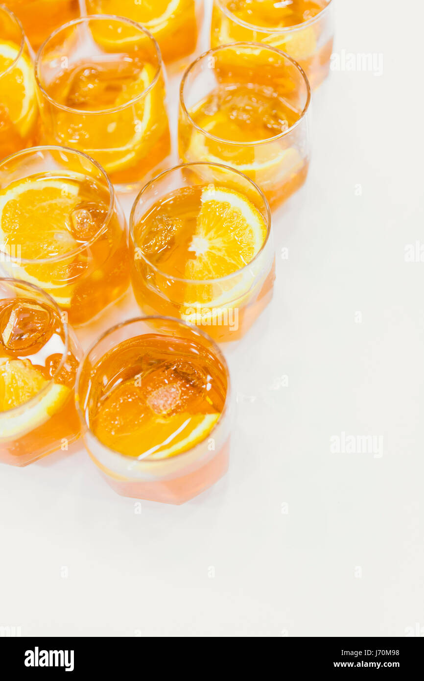 Glasses filled ice cold hi-res stock photography and images - Alamy