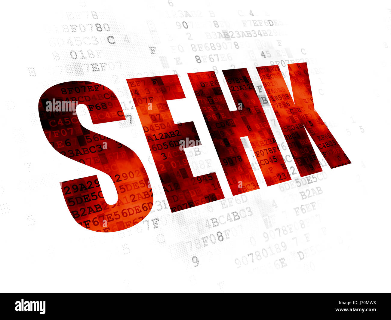 Stock market indexes concept: SEHK on Digital background Stock Photo ...