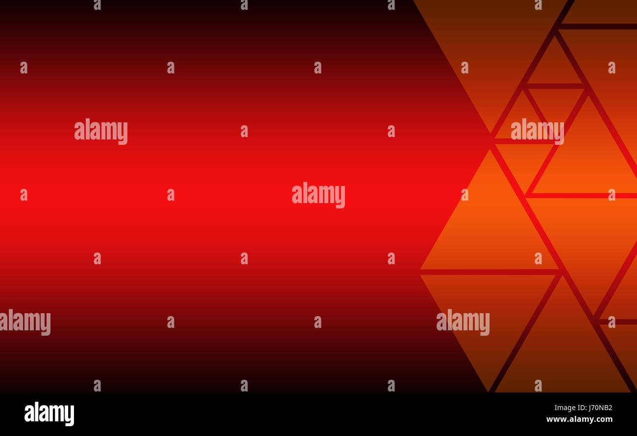red abstract background with triangle design Stock Photo - Alamy