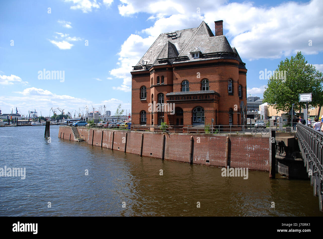old police building in hamburg Stock Photo - Alamy